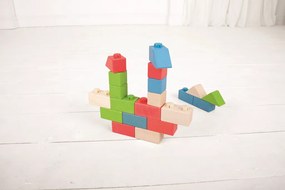 Bigjigs Toys Dřevěné Spojkostky Primary set