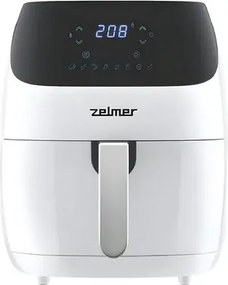 Zelmer ZAF5501W bílá / Horkovzdušná fritéza / 1500W / 5 l / 8 programů