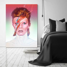 Gario Obraz na plátně David Bowie barevný portrét - Nikita Abakumov Rozměry: 40 x 60 cm