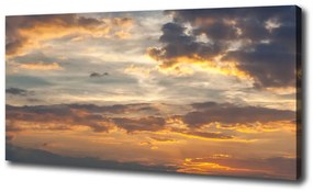 Wallmuralia Foto obraz na plátně Západ slunce 100x50