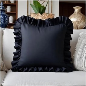 Povlak na polštář s příměsí bavlny 40x40 cm Ruffled – Mila Home