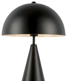 Černá stolní lampa Leitmotiv Sublime, výška 35 cm