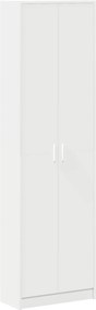 Šatní skříň Bílá 55 x 25 x 189 cm Kompozitní dřevo 3334008