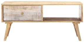 vidaXL Konferenční stolek 88 x 60 x 40 cm masivní mangovníkové dřevo