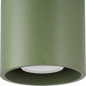 Sollux Lighting Stropní svítidlo ORBIS 1 olivově zelené