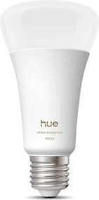 Philips Hue White Ambiance - Chytrá LED žárovka E27, 1600 lm, teplá bílá 929003855001