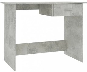 Psací stůl se zásuvkou 100x50 cm Dekorhome Beton