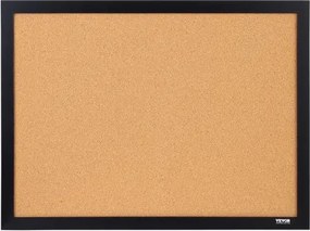 Korková nástěnka, nástěnka 91,4 × 61 cm s rámečkem na nálepku MDF