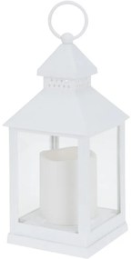Závěsná LED lucerna s časovačem Narbonne, 23,5 cm