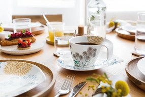 Villeroy&Boch Villeroy & Boch Flow podšálek ke snídaňovému šálku, 21,5 × 18,5 × 3,8 cm