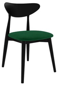 Jídelní židle ST80, Barva: černá, Potah: Magic Velvet 2225