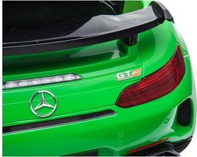 LEAN CARS Elektrické autíčko Mercedes GTR zelené, LED, MP3