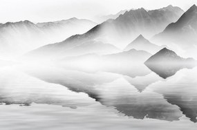 Fototapeta na míru Jezero a Hory | Vliesová fototapeta na zed' | DFTNS1284