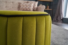 Atelier del Sofa Taburet Lindy Puf - Green, Zelená