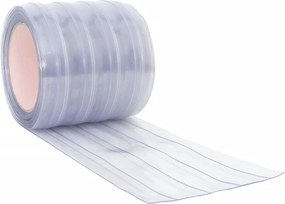Závěs do dveří průhledný 200 mm x 1,6 mm 25 m PVC 153861