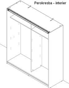 Šatní skříň WINNER