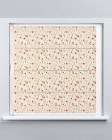 Římská roleta Sicílie barva vícebarevná látka pletený vzor, vzorované
