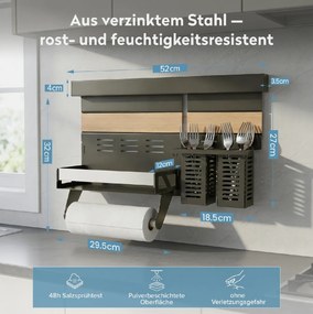 kuchyňská polička organizér do kuchyně DOPORRO Reglo 09 - 1 stock 52cm