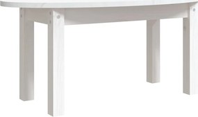 vidaXL Konferenční stolek 80 x 40 x 35 cm masivní borové dřevo [822348] Barva: Šedá