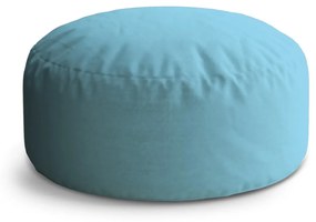 Sablio Taburet Circle Blankytně modrá: 38x48 cm