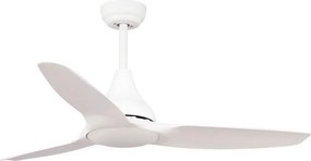 NV 5267301 Stropní ventilátor se světlem SAMOA tělo z oceli matná bílá a sklo 3ABS LED 18W 3000K - NOVA LUCE