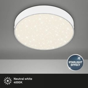 Briloner 7073-416 - LED Stropní svítidlo STAR SKY LED/16W/230V pr. 21 cm bílá