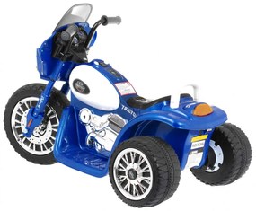 Tomido Dětská elektrická motorka Harley 6V modrá
