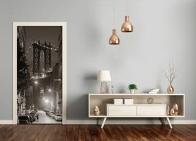 Fototapeta samolepící dveře Manhattan New York 95x205 cm