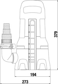 Ponorné kalové čerpadlo Gardena 20000 230V 9044-20