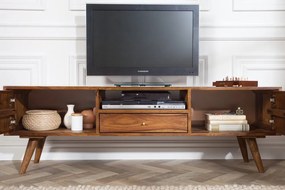Designový TV stolek Justice, 140 cm sheesham