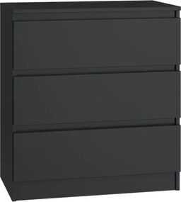 TPS Komoda MALVA M3 70 cm - Černá