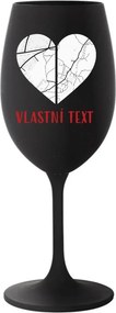 Personalizovaná sklenice - Dvě místa, jedno srdce