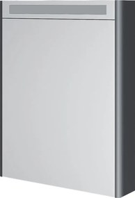 Mereo Mereo, Siena, koupelnová galerka 64 cm, zrcadlová skříňka, bílá, antracit, multicolor - RAL lesk/ mat, CN435GA