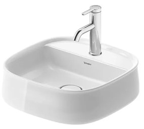 Duravit Zencha - Umyvadlová mísa 420x420x140 mm, bílá 2374420071