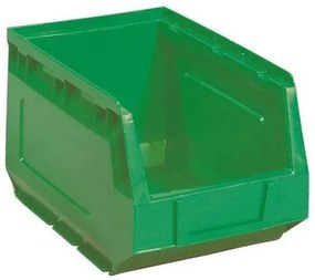 Plastový box Manutan Expert 12,5 x 14,5 x 24 cm, žlutý