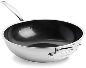 GreenPan Premiere nerezová wok pánev s keramickým povrchem, 30 cm CC003821-001