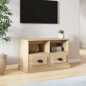 TV skříňka dub sonoma 80 x 35 x 50 cm kompozitní dřevo