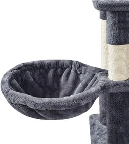 Kočičí nábytek se škrabadlem Yaheetech – šedá, 209 cm (266057703726)