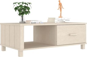 Konferenční stolek HAMAR medově hnědý 100x55x35 cm borovice 340452