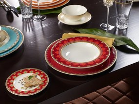 Villeroy&Boch Villeroy & Boch Samarkand Rubin hluboký talíř, 24,8 cm, 200 ml