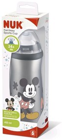 Dětská láhev NUK Sports Cup Disney Cool Mickey 450 ml grey