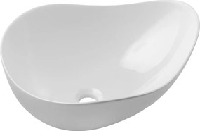 Závěsná skříňka Aster Ovalia Cloud s umyvadlem 100 cm dub cremona/zelená