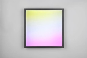 Černé LED stropní svítidlo 44.5x44.5 cm Beta – Reality