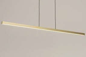 Závěsné designové LED svítidlo nad stůl Corciano O Gold