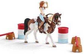 Figurky schleich hannah a jezdecká sada na western 42441