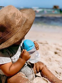 B.box Náhradní velké víčko pro hrneček s brčkem Gelato žvýkačkové