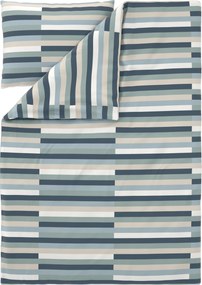 Livarno® Ložní povlečení z mikrovláknitého saténu, 140 x 200 cm, 70 x 90 cm (pruhy)
