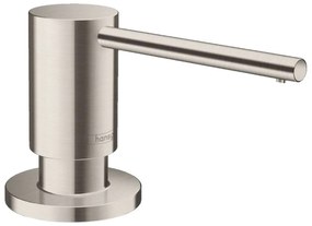 Hansgrohe - Dávkovač mycích prostředků A41, 500 ml, nerezová ocel 40438800