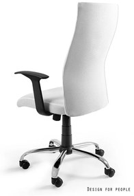 UNIQUE Kancelářská židle Black on Black - oranžová
