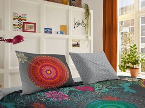 HIP Designové povlečení HIP bavlněný satén 5371 FREYA 140x200+70x90cm